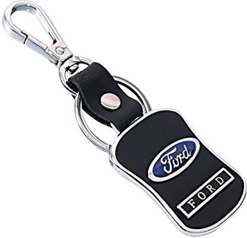 Ford Car Logo Keychain with Locking Hook - Shubheksha